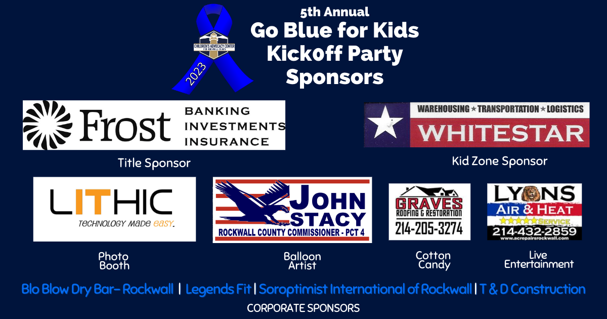 5th Annual Go Blue for Kids Kickoff Party