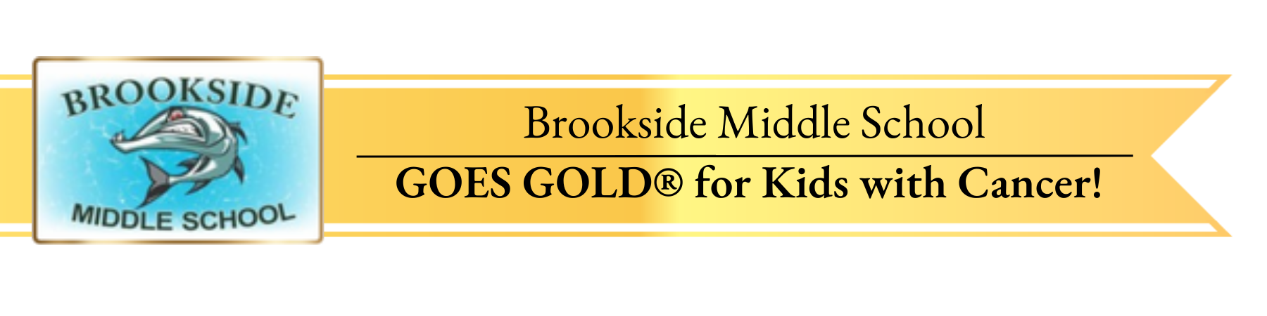 Brookside Middle School is GOING GOLD®!